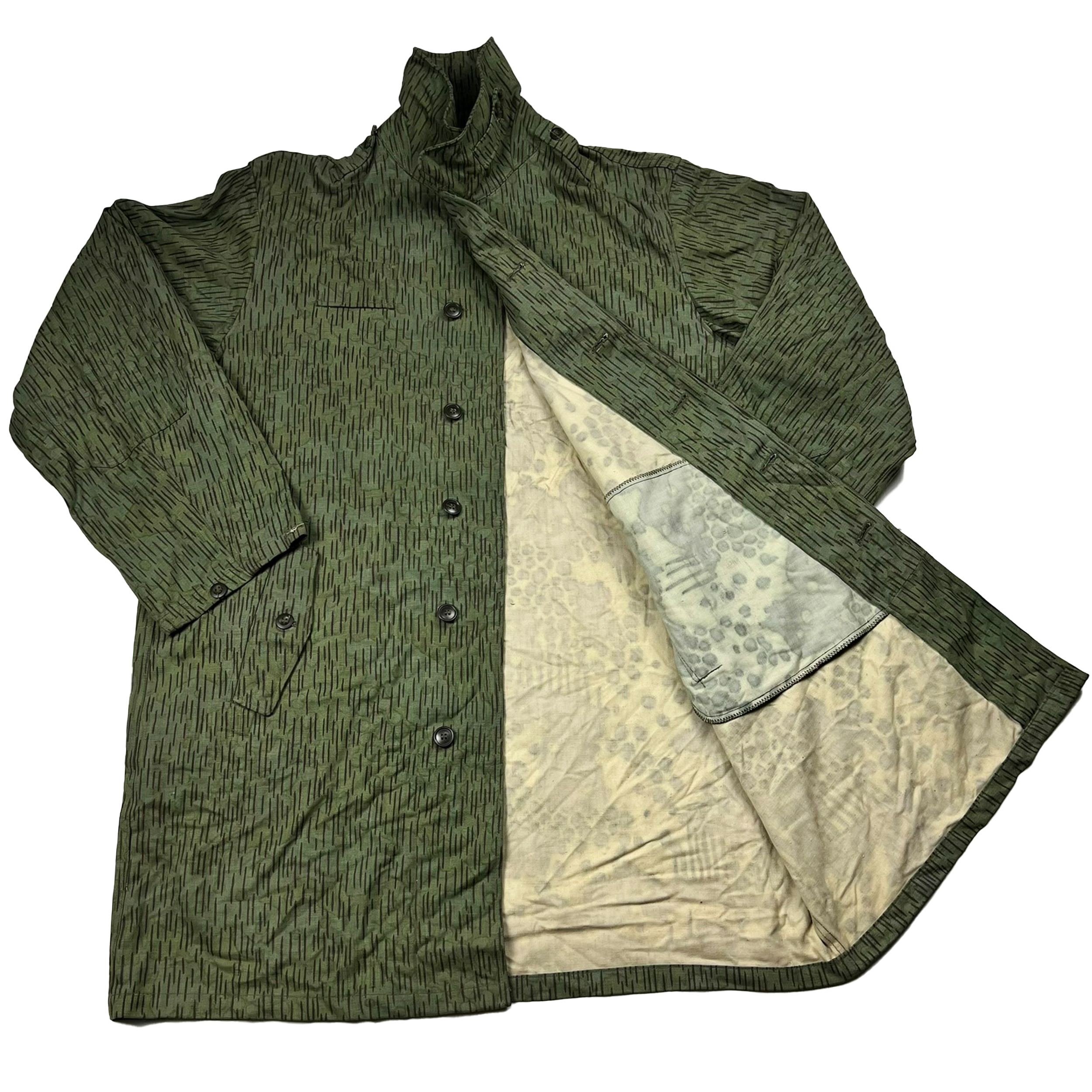 Hiking Jacket 1960s Czech Army Rain Pattern Overcoat MSP Rare 1965 Cold ...