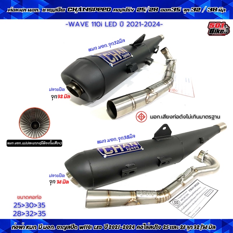 Speed Pipe W-110i LED 2021-2024 Tai Tei Label/Dissection// 2 Spring ...