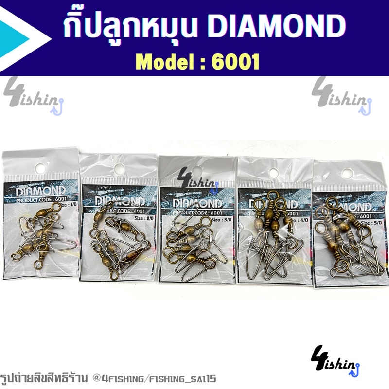 Fishing Reels Gift Clip DIAMOND Spin 6001 (Packed) | Shopee Malaysia