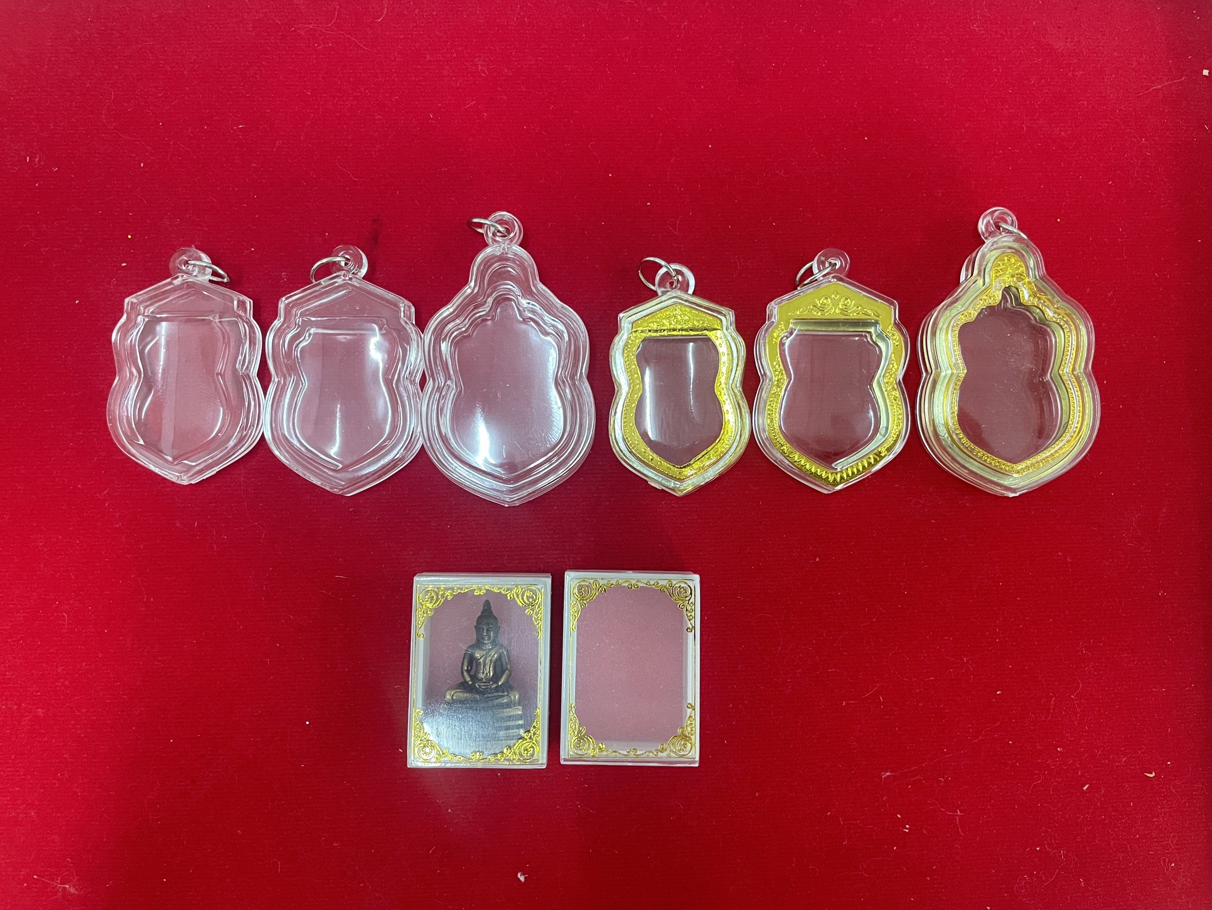 The Finished Monk Frame Is Available In Both Clear And Transparent Gold ...