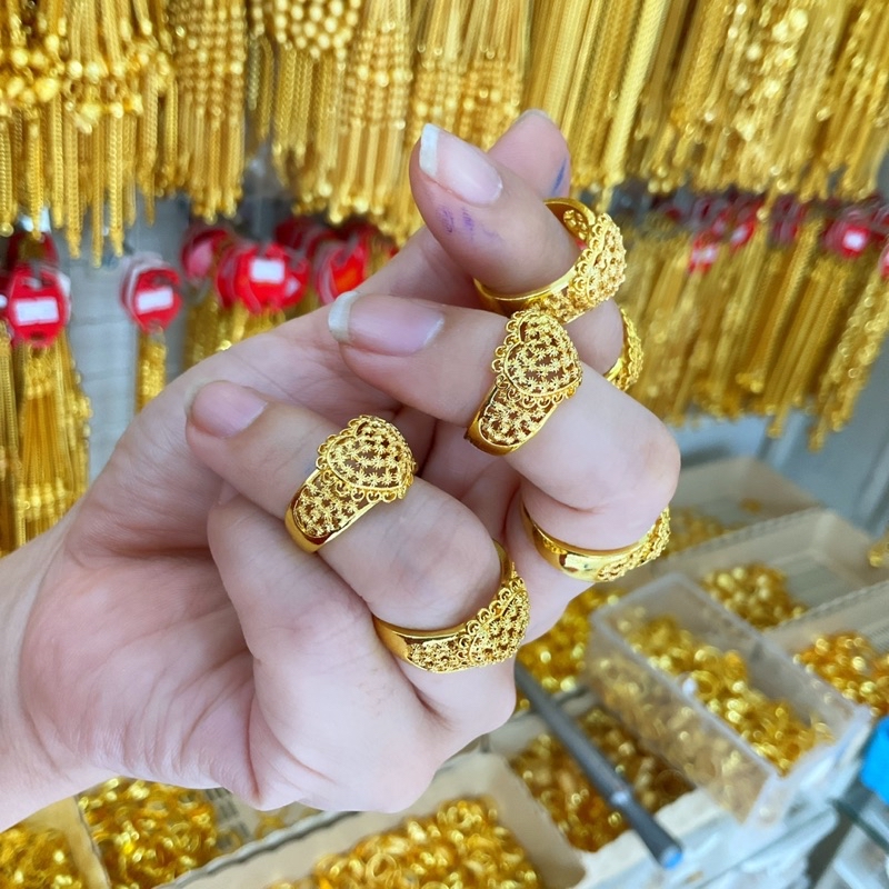 Buy 1 Get 1 Free Gold Ring Metal Coating Anti-Peeping Glass Pikul ...