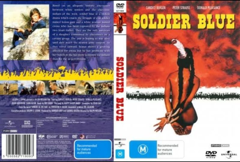 Blu-ray + DVD Cover + Screen Disc Soldier Blue (1970) Great People's ...