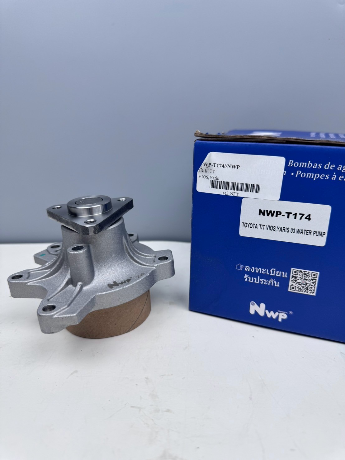 Car Water Pump TOYOTA VIOS Year 03-12 YARIS 06-13 Machine 1NZ 2NZ (NWP ...