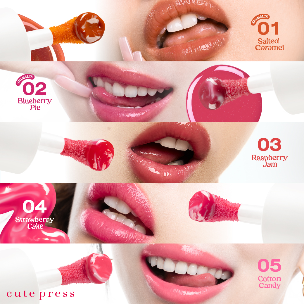 Cute Press Sweet Overload Melty Lip | Shopee Malaysia