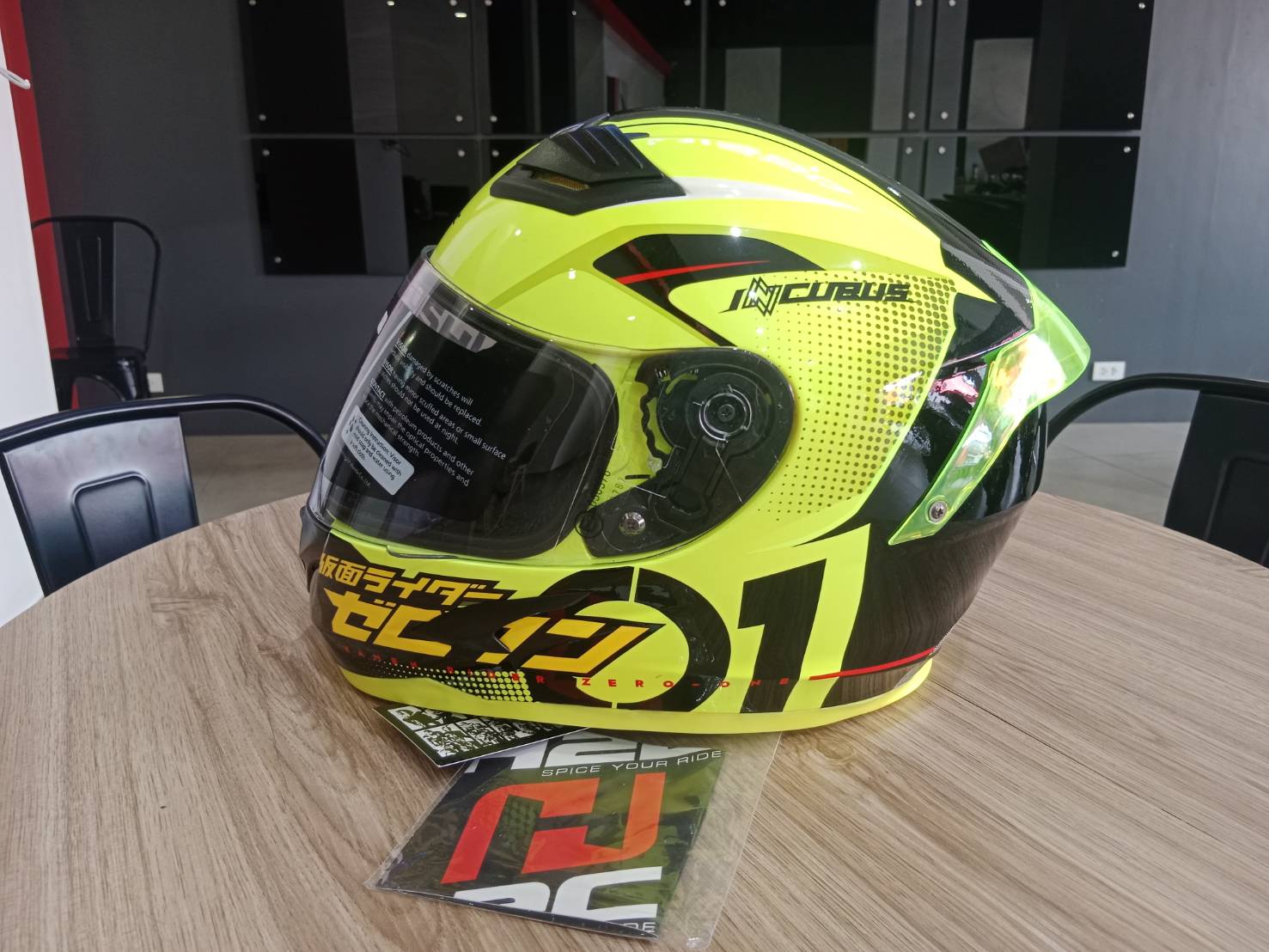Honda H2c Genuine Full Face Helmet Rawa Masked Rider Pattern (Genuine ...