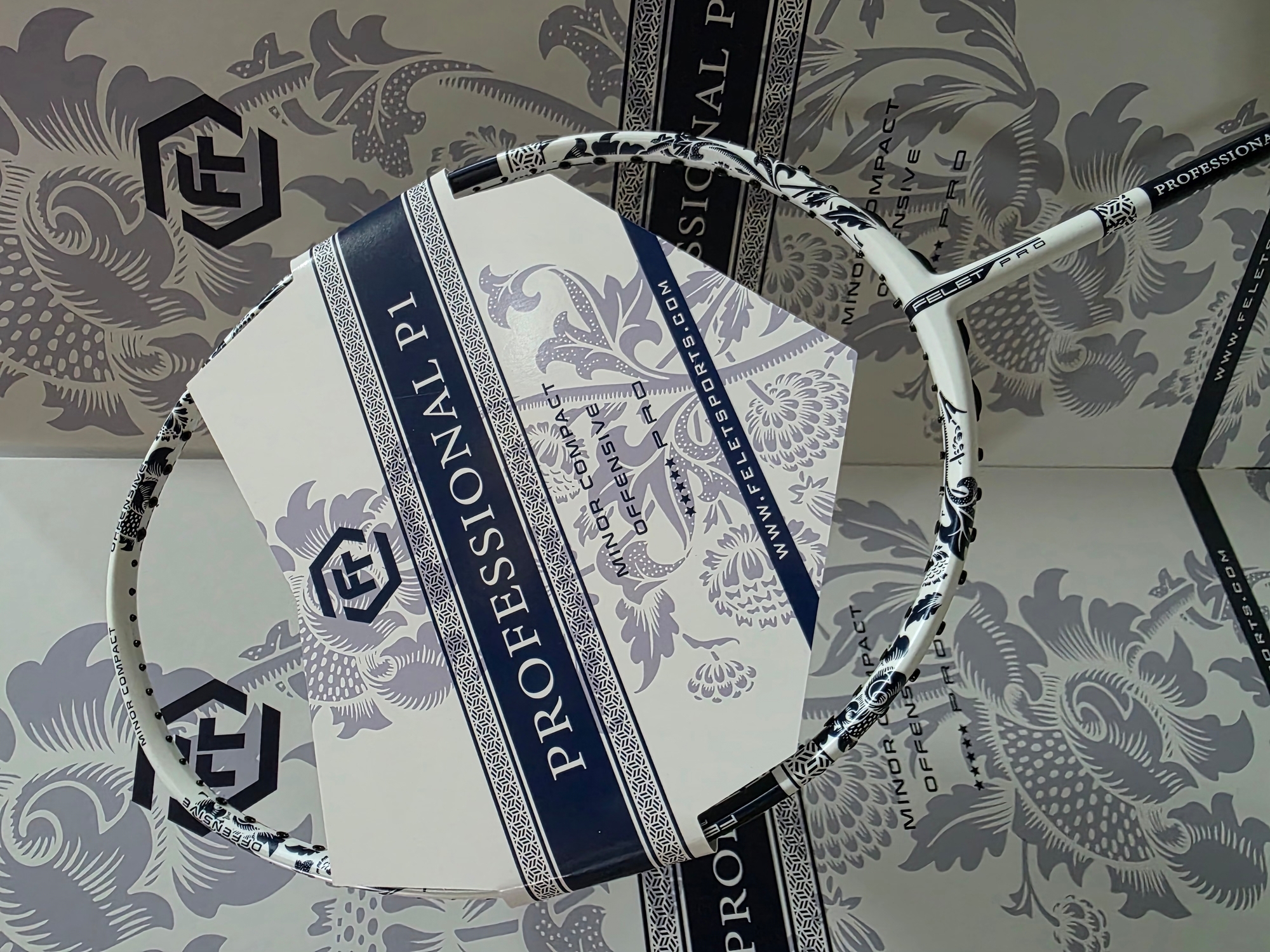 Felet Badminton Racket PROFESSIONAL P1 Model Comes With Strings + Grip ...