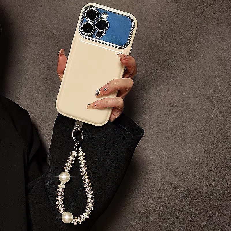 Big Pearl Shipped From Thailand Silicone Phone Hanging Hand Strap ...