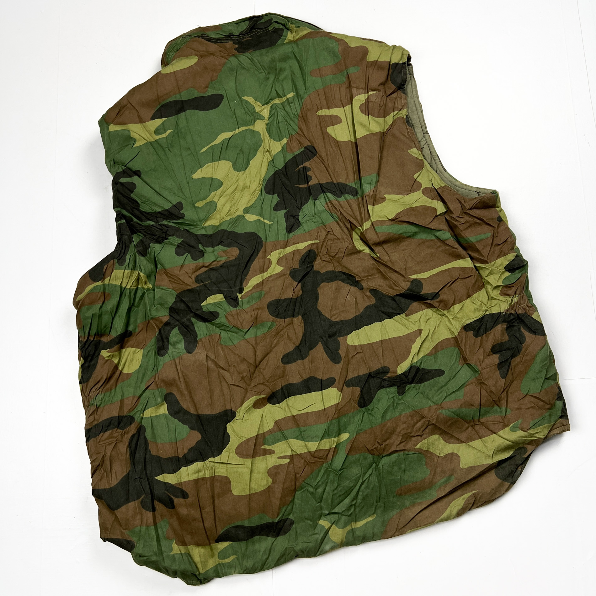 Vintage Jacket Mil-Tec Ranger Vest Insulated Woodland Camo Hunting ...