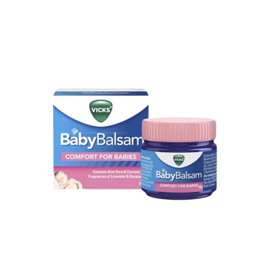 Vicks Baby Balsam 50g.- Wicks A Gentle Formula For Children And Babies ...
