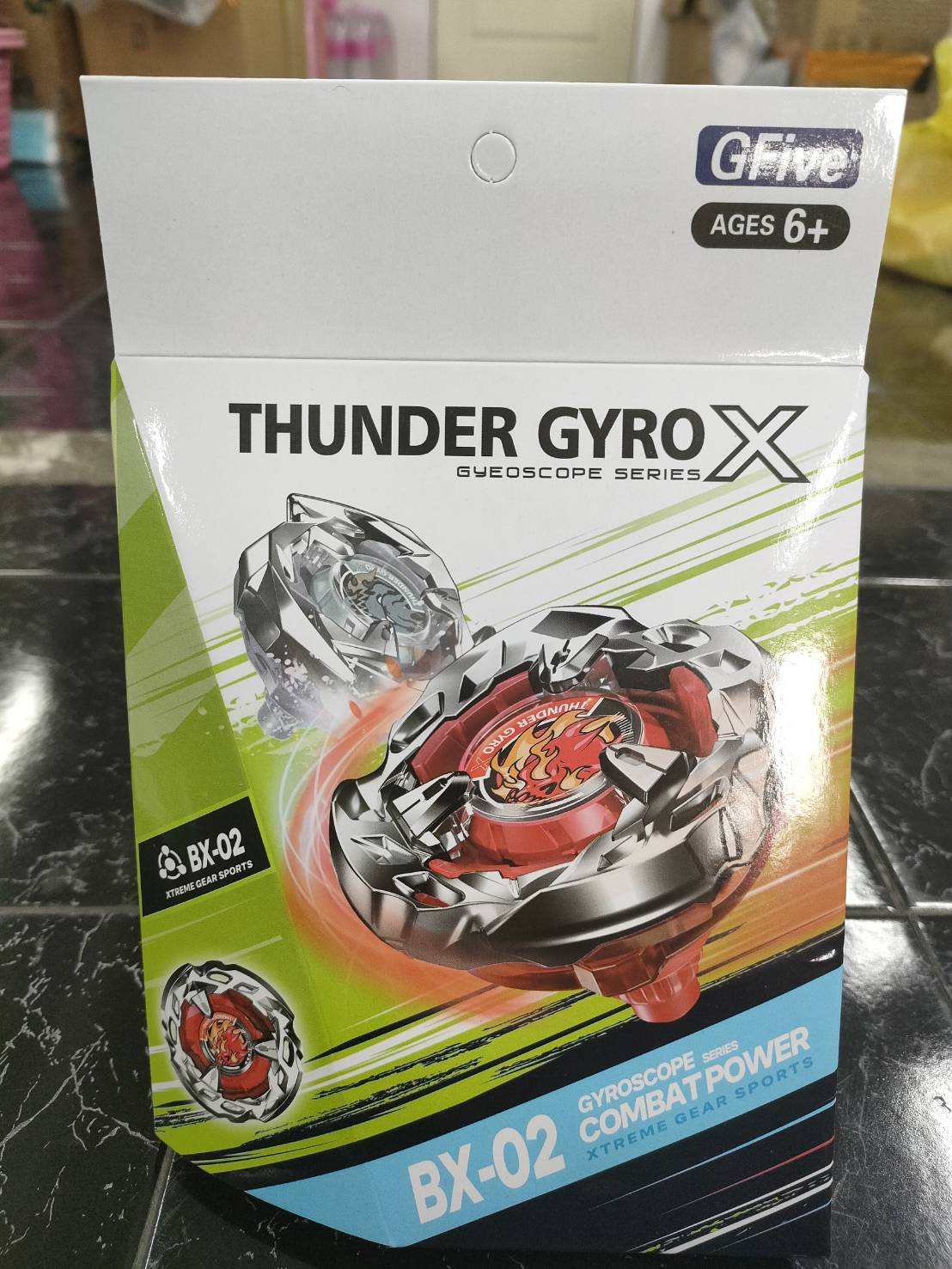 Beyblade X Thunder Gyro X Gyeoscope Serie X With Play Equipment *** | Shopee Malaysia