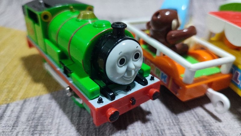 Thomas & Friends Trackmaster Animal Park Percy Motorized TOMY Plarail ...