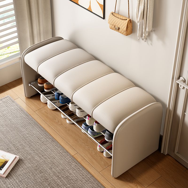 2in1 Shoe Rack With Seat Bamboo Bench 2 Tier Storage Muji Style Save ...