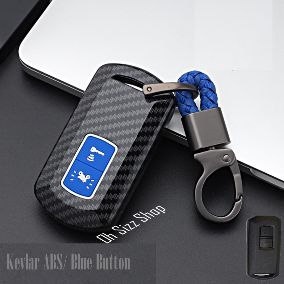 Honda Click Kevlar Pattern Motorcycle Remote Case (ABS Key Cover with ...