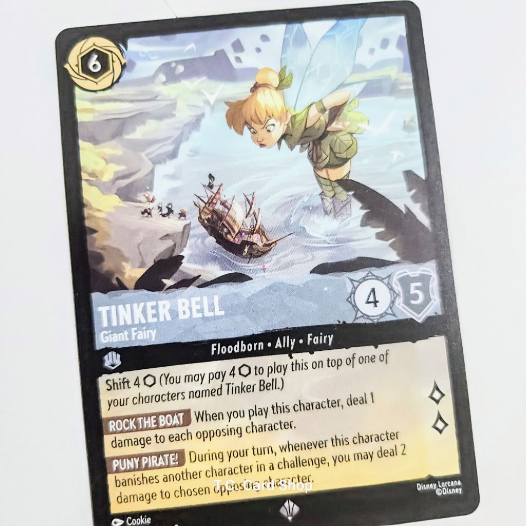Tinker Bell-Giant Fairy-188/204 SR-Disney Lorcana (Disney Lorcana ...