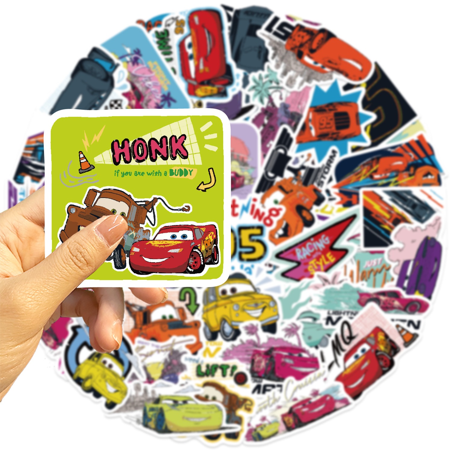 1 Disney Cartoon toy story toystory sticker Waterproof 50 Pieces ...