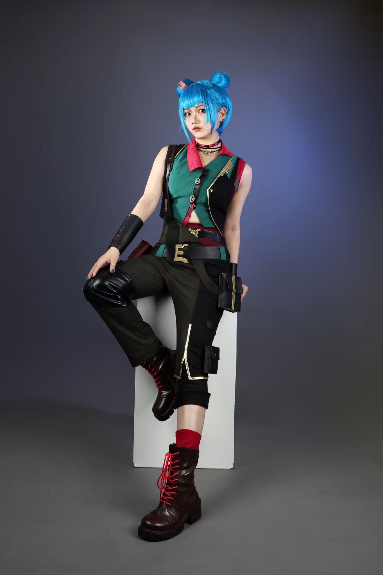 Jinx Cosplay Collab Series: LOL Arcane S2 Powder Game/Hair Inter ...