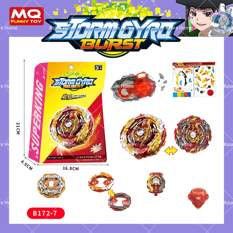First Model Beyblade x With Equipment Spinning Top Various Types Of ...