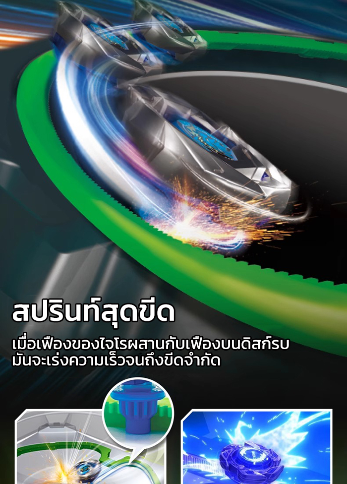 Beyblade X Spinning Top Box Set BEYSUPER X [THUNDER GYRO X + TOPGYRO X ...