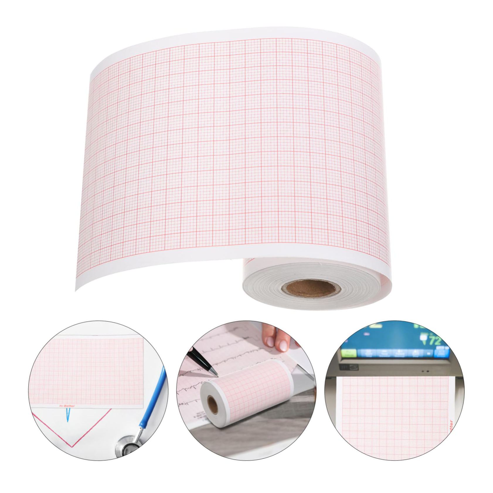Wave Detector Paper Width 110 Mm Length 20m EKG ECG Printer | Shopee ...