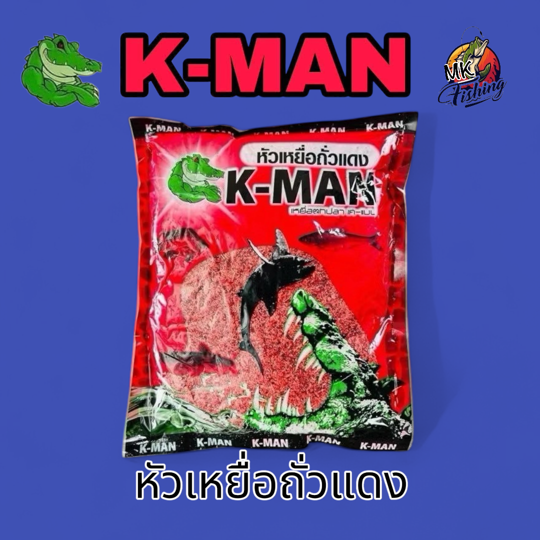 K-MAN Fishing Lure 5 Formulas Fish Flakes Super High Grade Fermented ...