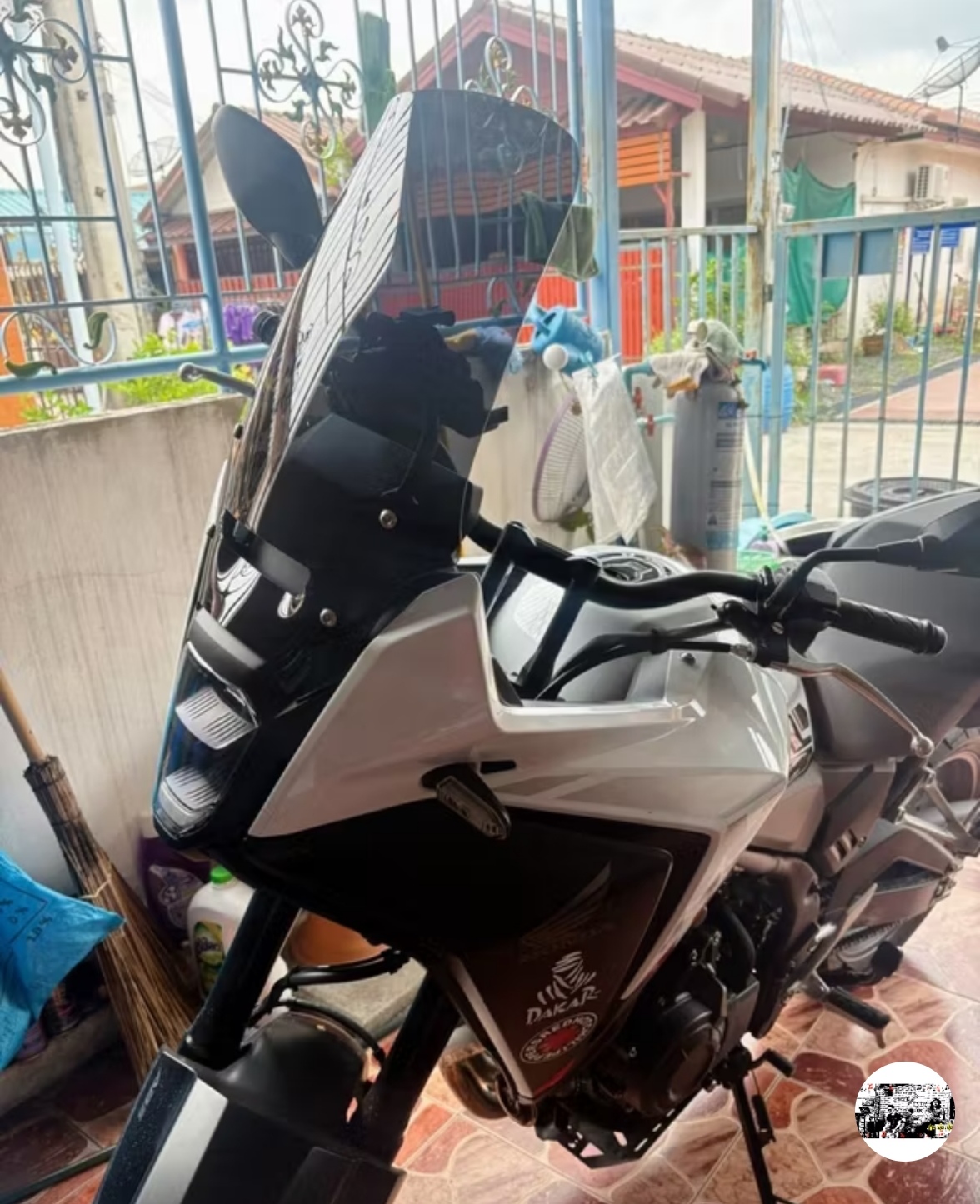 Front Windshield Modified HONDA NX500 Year 2024 3 Mm Thick Acrylic ...
