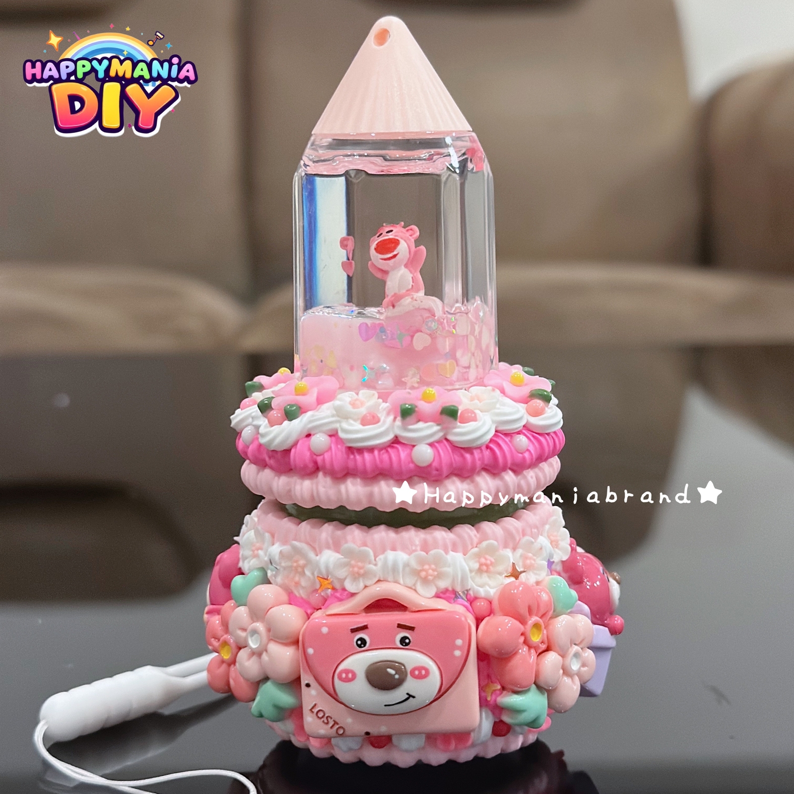 DIY Inhaler Case Pinkpanther Water Dispenser Model Super Cute The Only ...