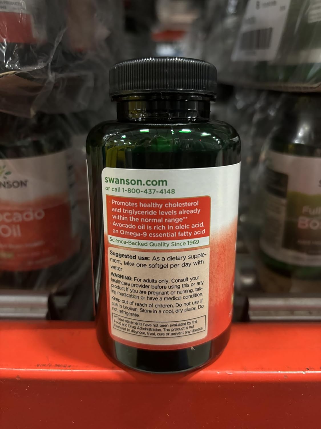Swanson Avocado Oil-Natural Supplement Full of Essential Fatty Acids ...