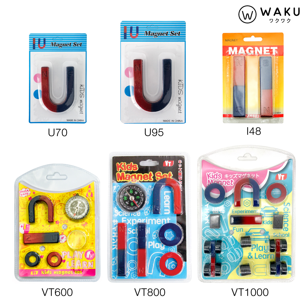 Magnets Magnetic Sets Rods U-Shaped MAGNET Horseshoe For WAKU Science ...