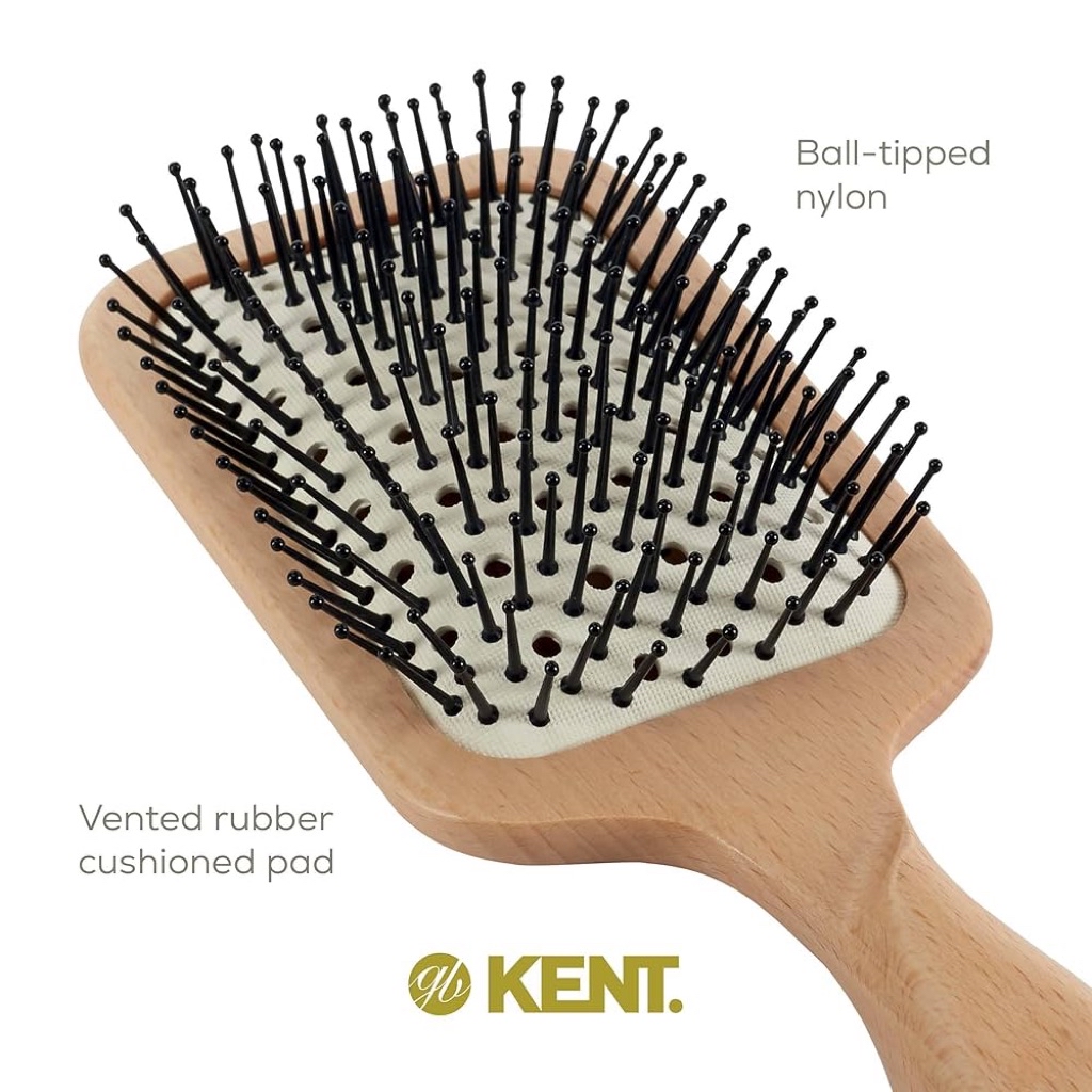 Pure Flow Large Vented Fine Quill Paddle Brush Comb | Shopee Malaysia