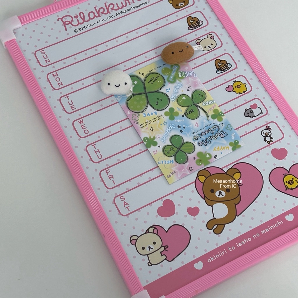 Rilakkuma Magnet board Writing + Magnetic Stick | Shopee Malaysia