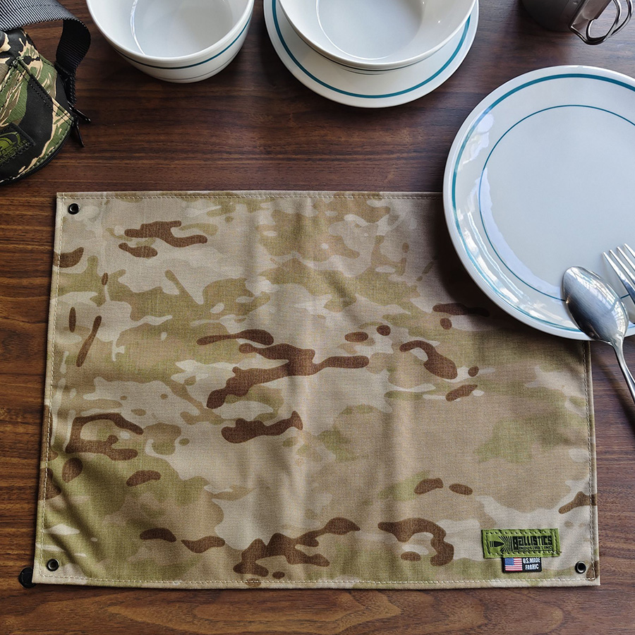 Ballistics Lunch Mat Tactical Style Placemat CORDURA Cloth For ...