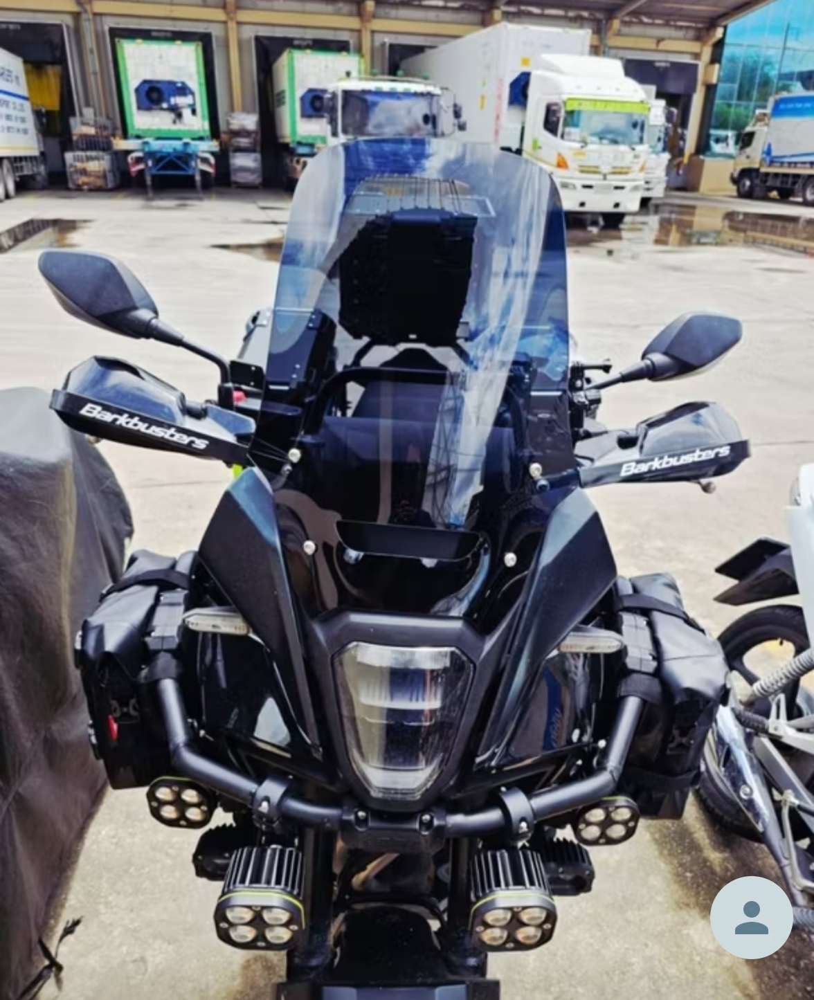 Front Windshield Modified HONDA NX500 Year 2024 3 Mm Thick Acrylic ...
