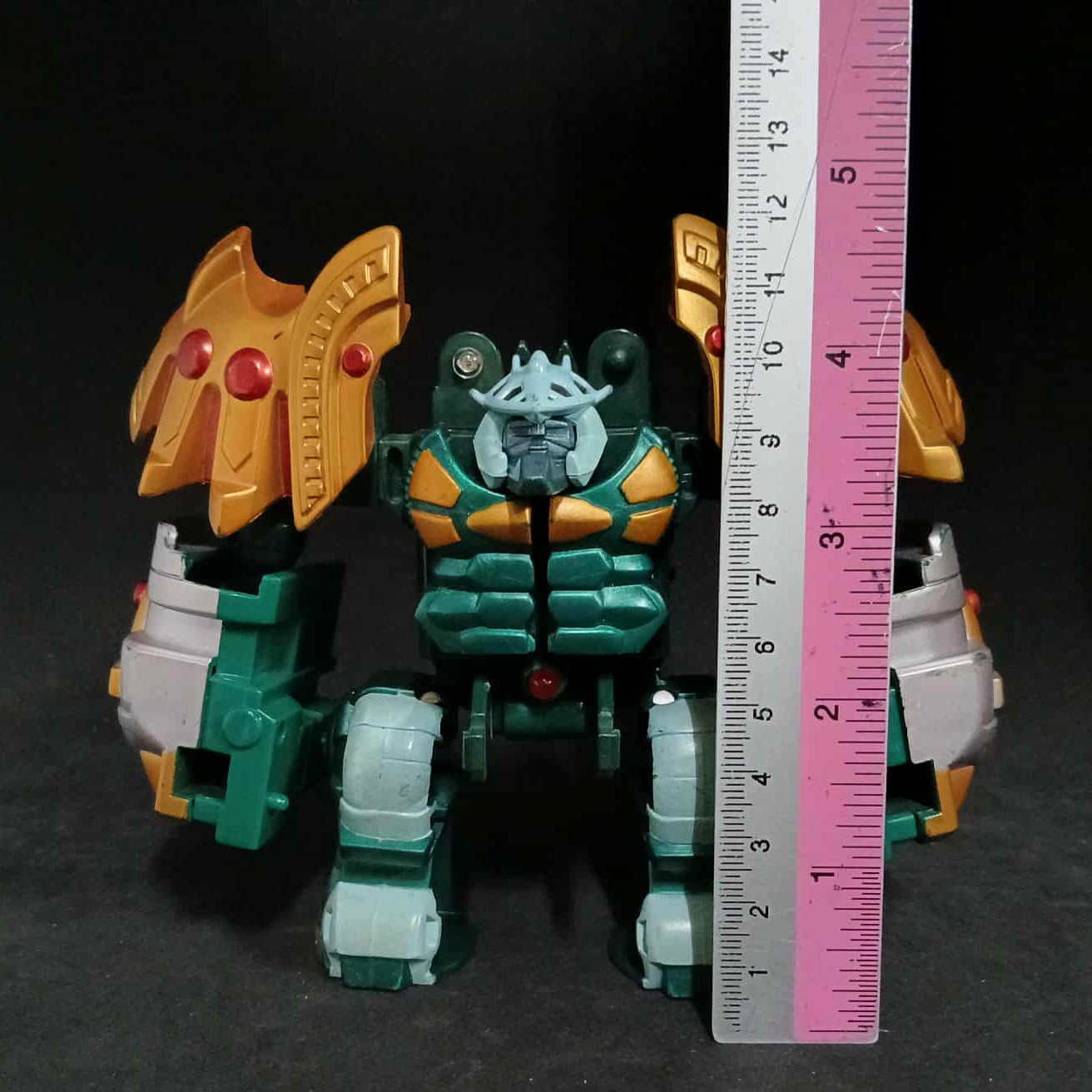 Old Transforming Robot 2002 TAKARA Daigunder-Bullion DX Batrobo Series ...