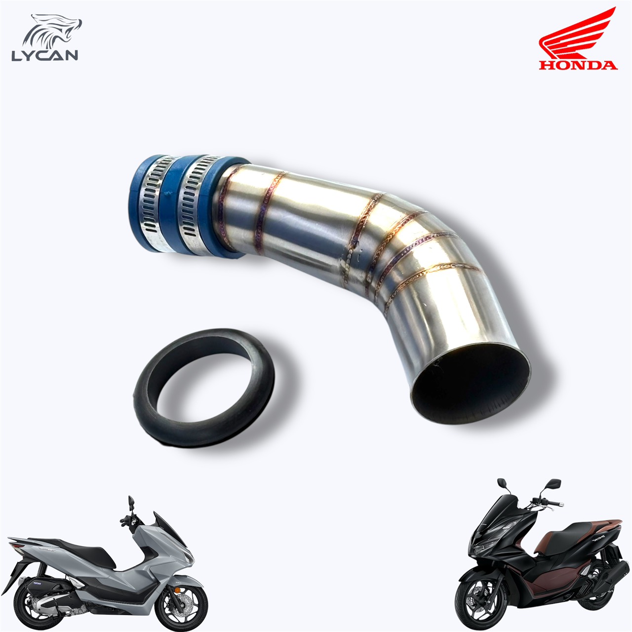 Stainless Steel Filter PCX 160 Pipe With d3 Rubber Ball | Shopee Malaysia