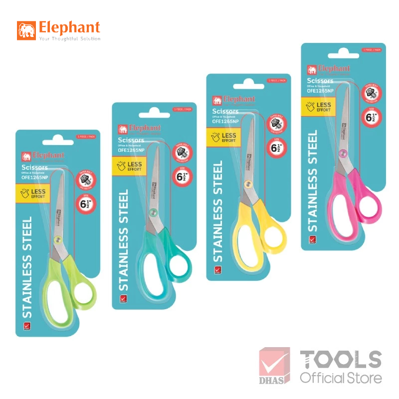 Elephant Brand Scissors Stainless Steel Economy 8 1/2 Ni Model OFE 1485 ...