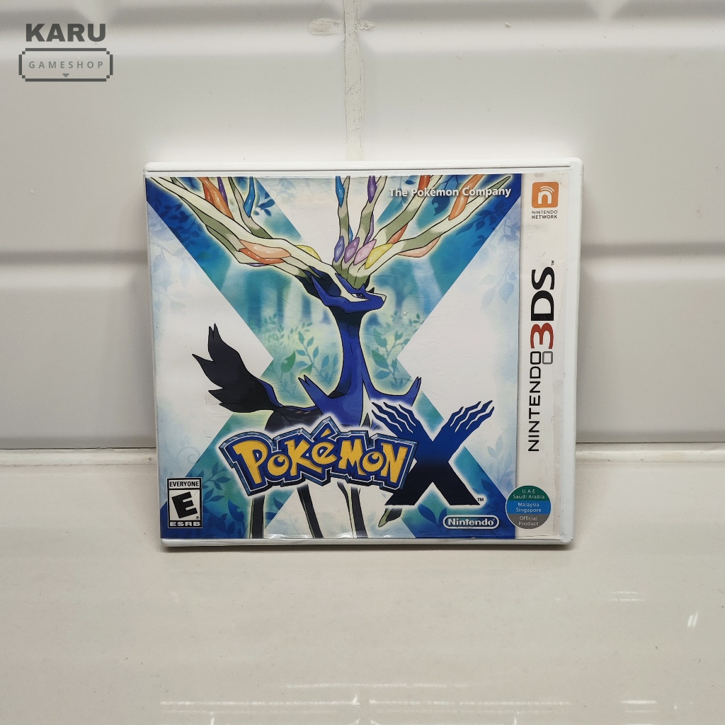 2nd Hand Discs Nintendo 3DS Game: English Cover Pokemon X | Shopee Malaysia