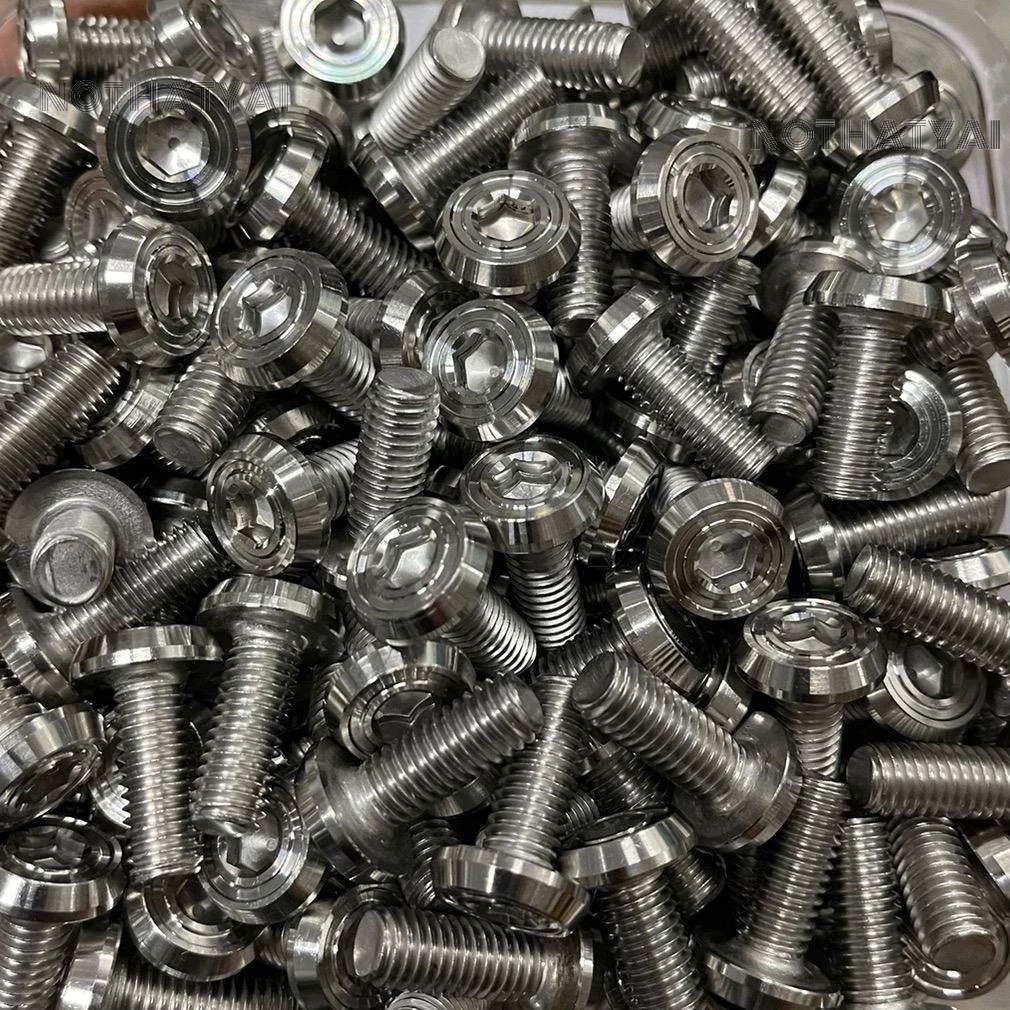 YAMAHA Disc Plate Nuts 1 Set Has 4 Pieces // Hat Yai Stainless Steel ...