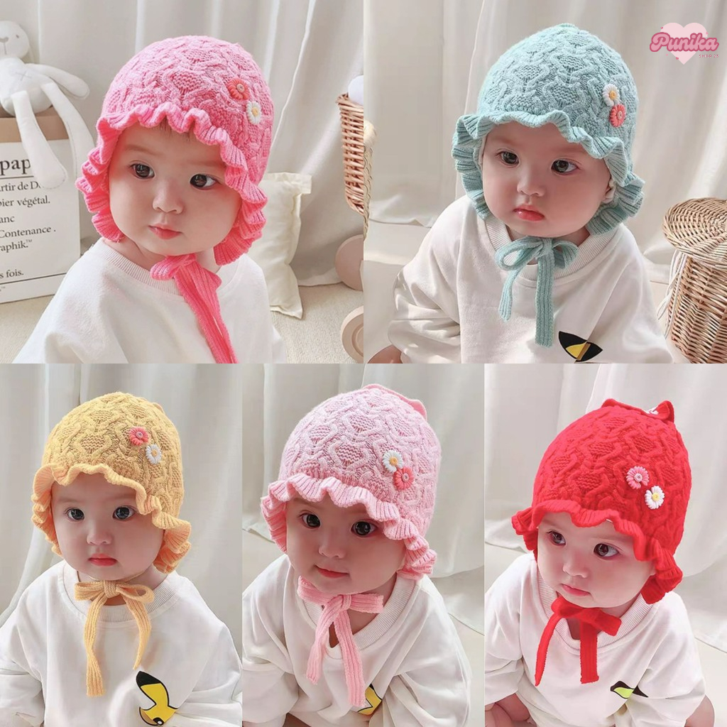 Newborn Baby Hat-1 Year Old Head Circumference 40-50 cm. Winter With ...
