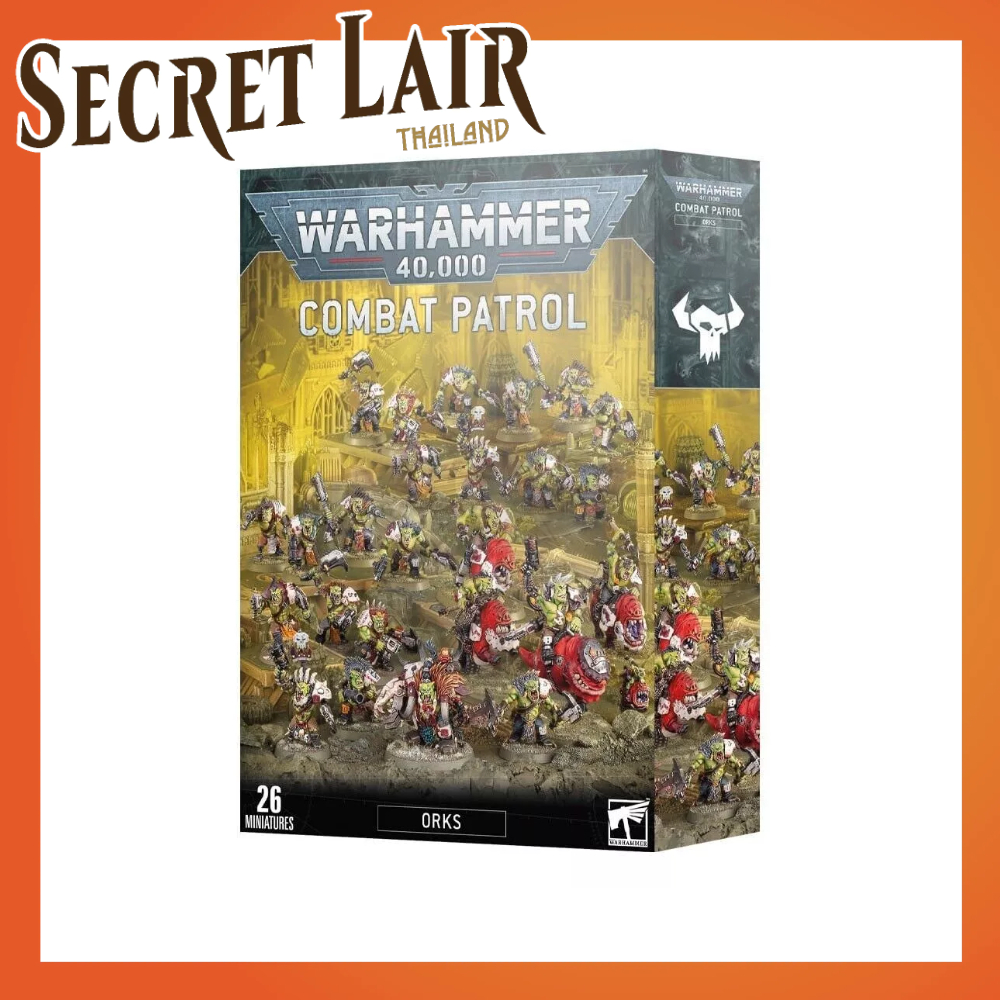 SECRET LAIR-WARHAMMER 40000 COMBAT PATROL : ORKS (2024) | Shopee Malaysia