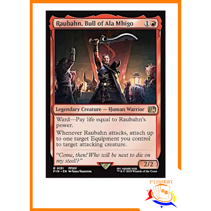 [MTG] Final Fantasy: Raubahn Bull of Ala Muhigoedition: Fantasy Type ...