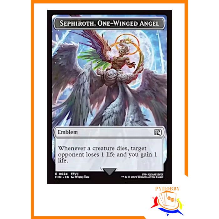 [MTG] Final Fantasy: Sephiroth One-Winged Angel Emblem | Shopee Malaysia