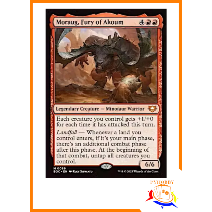 [MTG] Edge of Eternity Commander Decks: Moraug Fury of Akoum | Shopee ...
