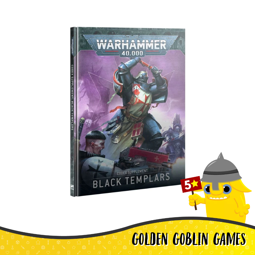 Warhammer 40k: Codex Supplement: Black Templars (2025) | Shopee Malaysia