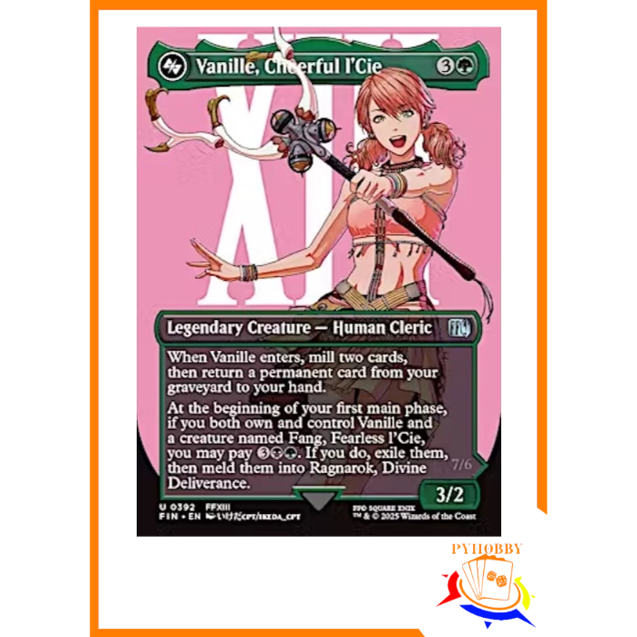 [MTG] Final Fantasy Variants: Vanille Cheerful l'Cie (Two Face ...