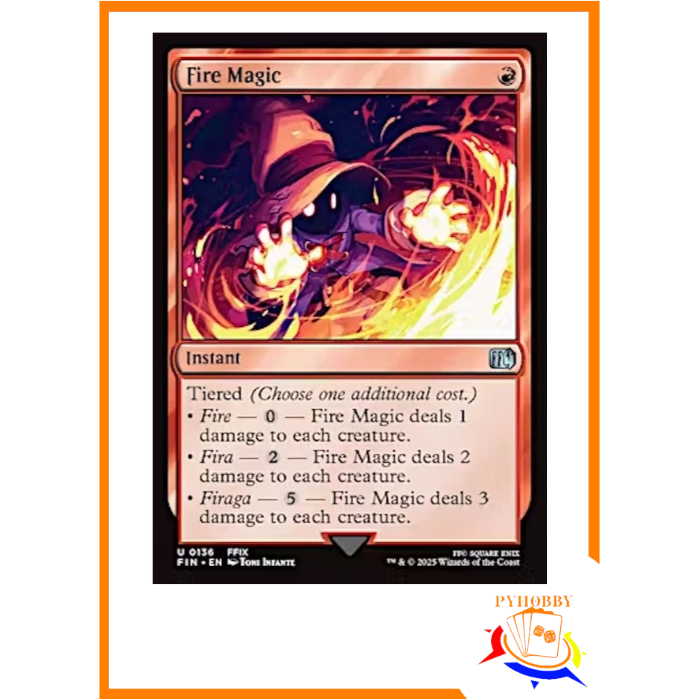 [MTG] Final Fantasy: Fire Magic | Shopee Malaysia