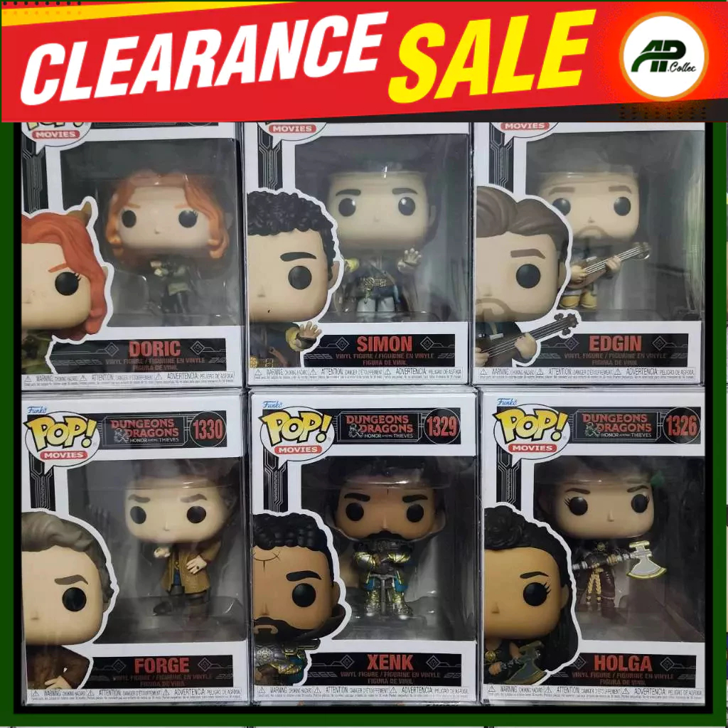 Funko Pop! Movies-Dungeons & Dragons Multiple Choices Boxed Conditions ...