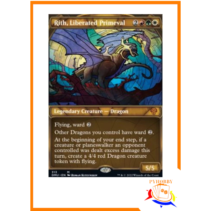 [MTG] Dominaria United Variants Foil: Rith Liberated Primeval (Showcase ...