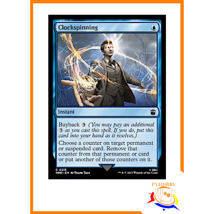 [MTG] Universes Beyond: Doctor Who: Clockspinning | Shopee Malaysia