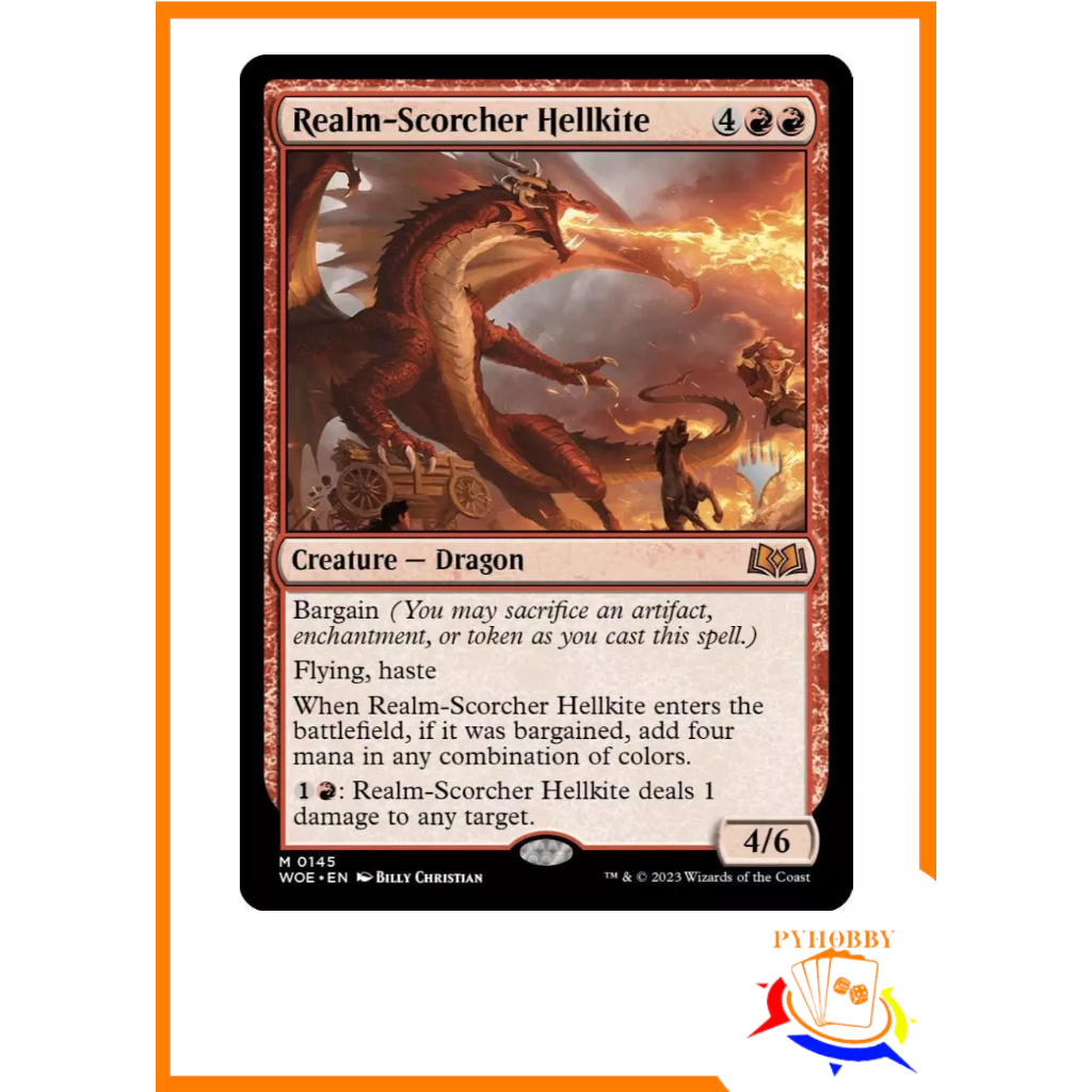[MTG] Promo Pack: Realm-Scorcher Hellkite (Promo Pack) | Shopee Malaysia