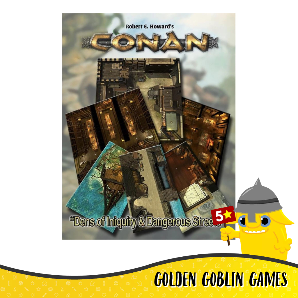 Robert E. Howard's Conan: Dens of Iniquity & Streets of Terror ...